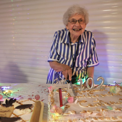 102 ans de Mme BOREL, une personne appréciée de tous | Mairie de Saint ...